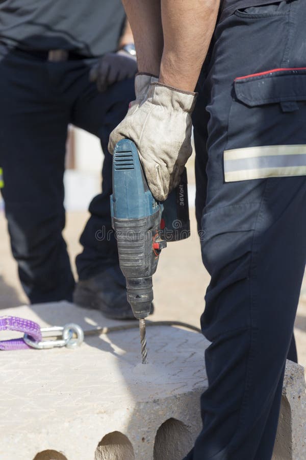 Firefighter Working stock photo. Image of profession - 26597528
