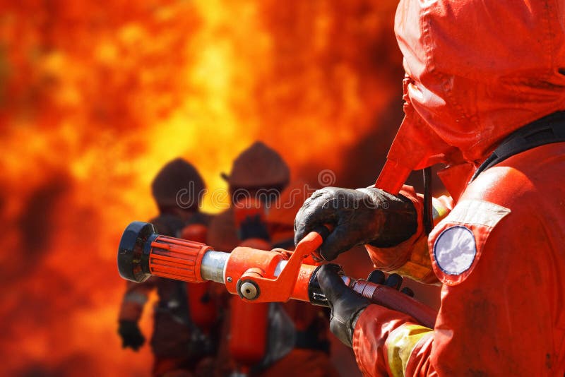 Firefighters stock photo. Image of afraid, emergency - 26523154