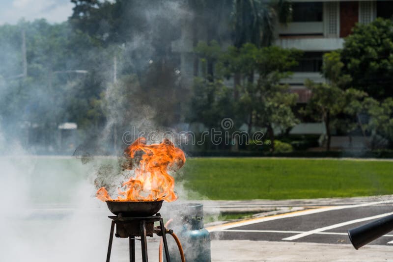 Fire demonstration stock image. Image of riot, smoke - 245844745