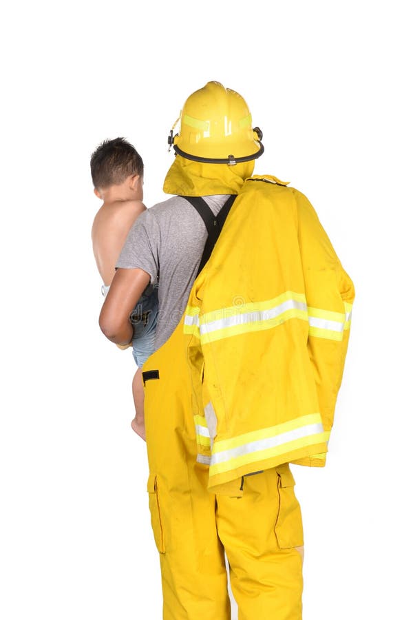 Firefighters stock photo. Image of helmet, fighter, child - 64954220
