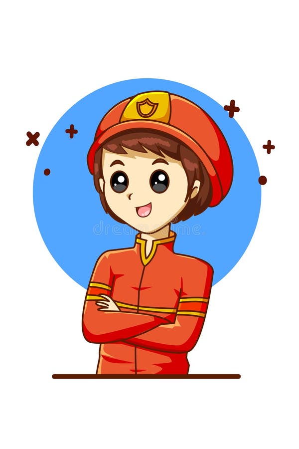 Woman Firefighters Stock Illustrations – 189 Woman Firefighters Stock ...