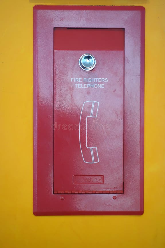 Firefighters Phone stock image. Image of phone, security - 40978471