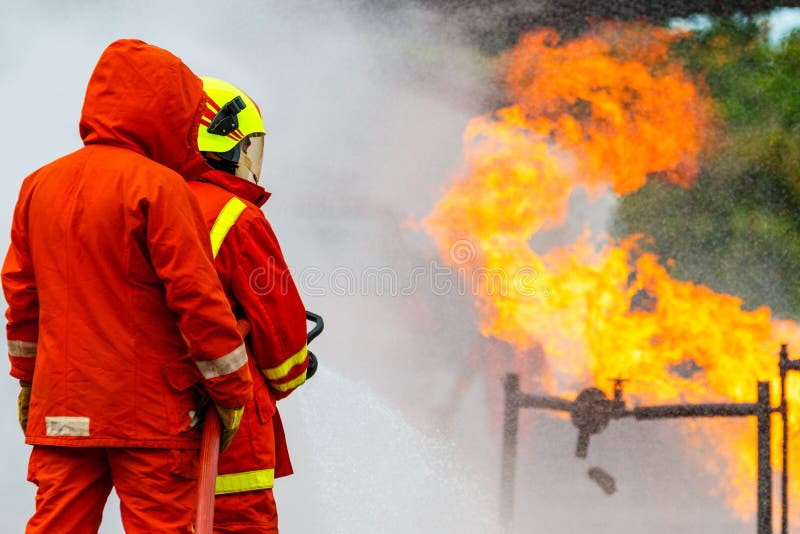 Firefighters Training .fireman Editorial Photo - Image of brigade ...