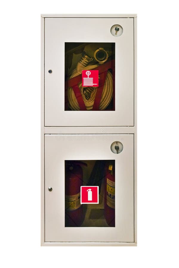 The firefighting box stock image. Image of alarm, closed - 134168447