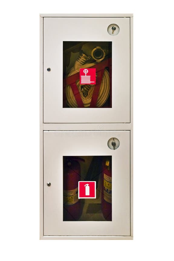 The firefighting box stock image. Image of alarm, closed - 134168447