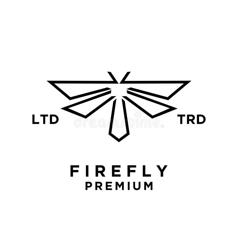 Firefly Abstract Logo Icon Design Stock Illustration - Illustration of ...