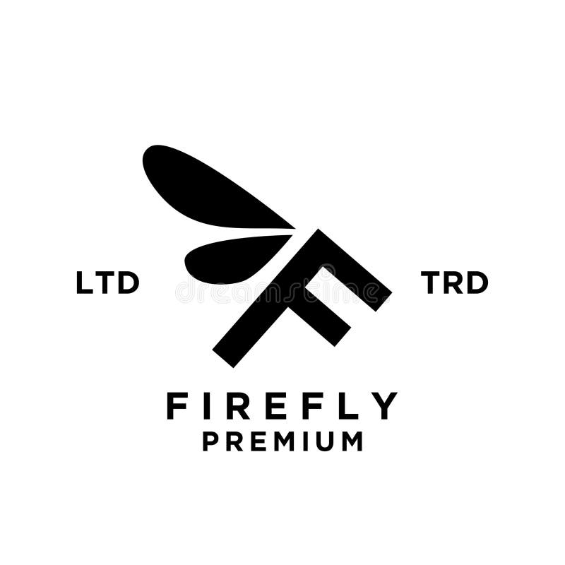 Firefly Abstract Logo Icon Design Stock Illustration - Illustration of ...