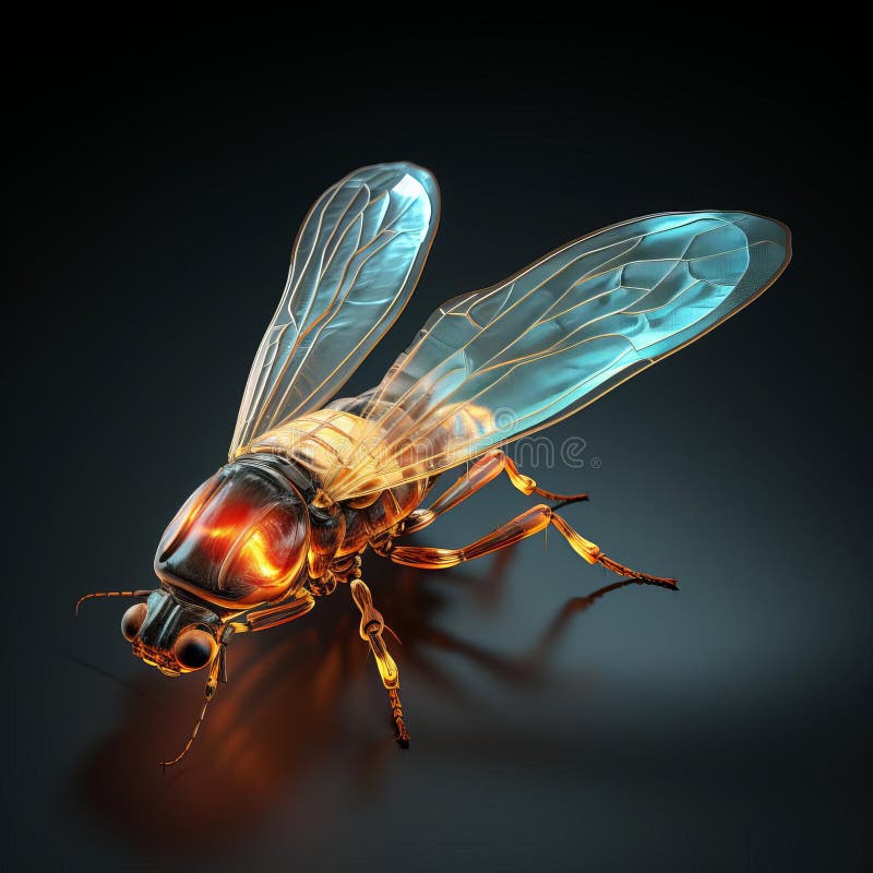 Realistic 3d Firefly Varieties on Transparent Background Images Stock ...