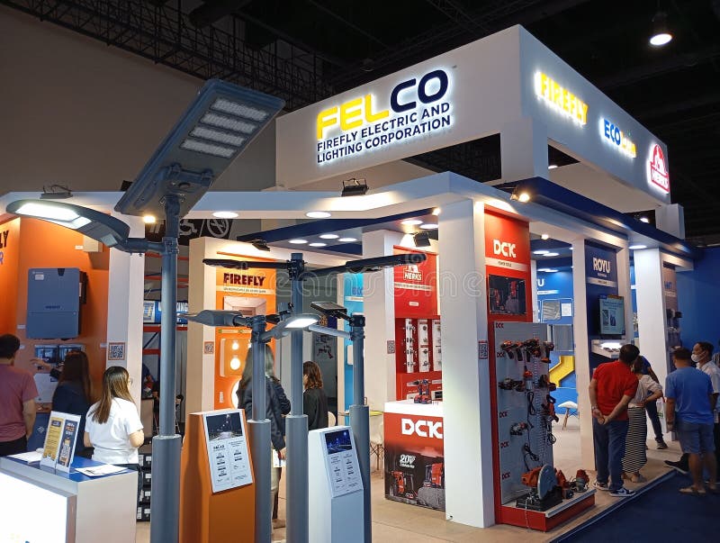 Firefly Booth at Philconstruct Expo in Pasay, Philippines Editorial ...
