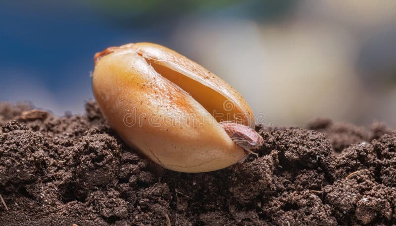 Firefly Larva Emerging from the Ground, Showcasing Small Creature S ...