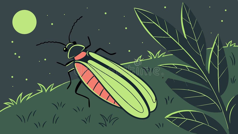 Firefly Lightning Bug Night Nature Vector, Vector Design Generative AI ...