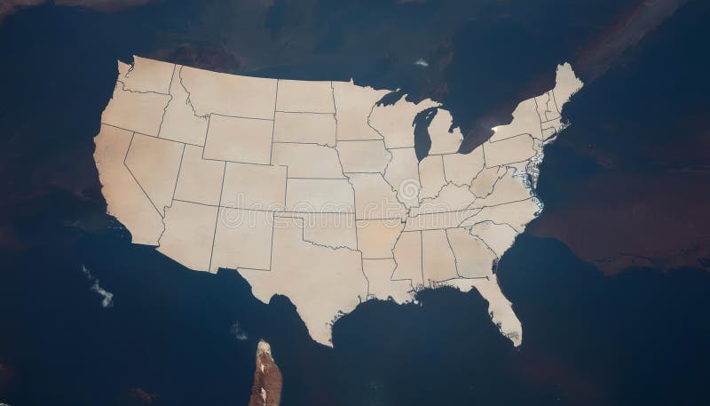 Firefly Maps Showcasing the United States for Educational Purposes ...