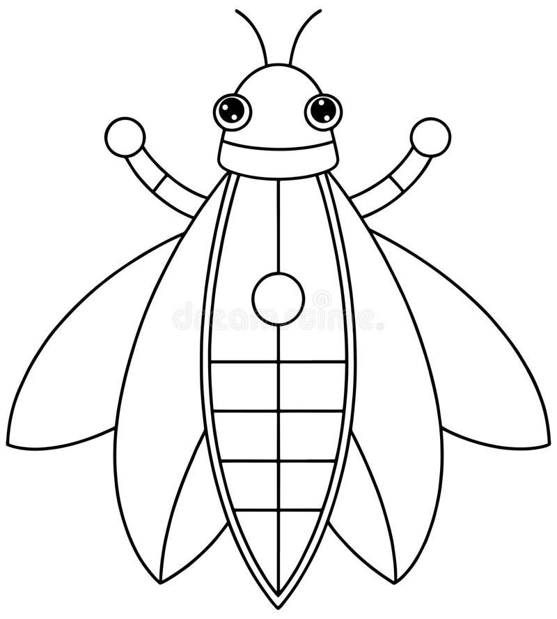 Firefly Coloring Stock Illustrations – 276 Firefly Coloring Stock ...