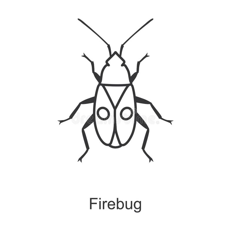 Firefly Outline Stock Illustrations – 120 Firefly Outline Stock ...