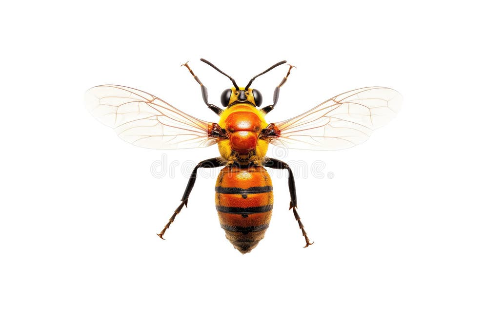 Firefly on White Background Stock Illustration - Illustration of calm ...