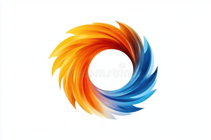 Firefox Logo on a White Background with a Compact and Straightforward ...