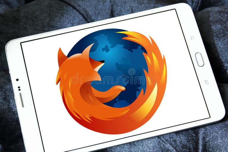 Firefox web browser logo editorial stock photo. Image of browsers ...