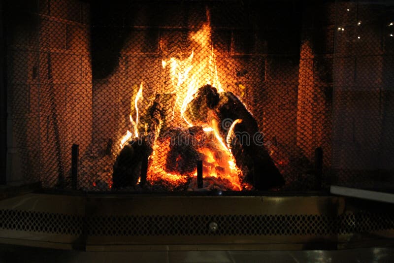 Firelight Burning Bright stock photo. Image of fire, night - 95919770