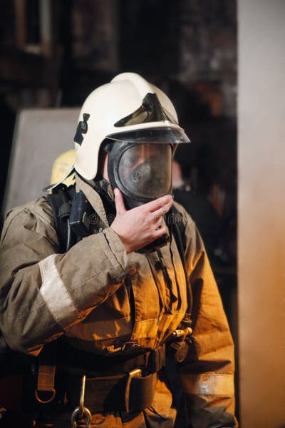 Fireman stock image. Image of firefighter, fireman, fighter - 12215295