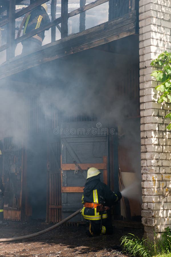 Fireman stock photo. Image of uniform, fireman, firefighter - 20572072
