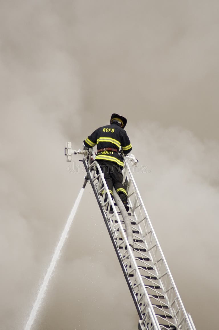 4,130 Fireman Ladder Stock Photos - Free & Royalty-Free Stock Photos ...