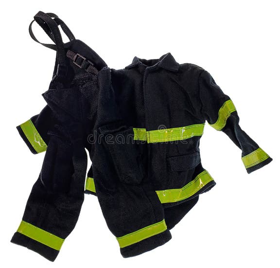 Fireman Jacket and Overalls Stock Image - Image of fireman, jacket ...