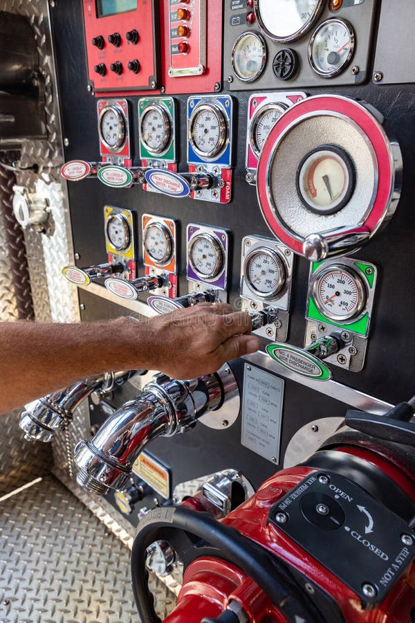 Gauges Dials Fire Engine Stock Photos - Free & Royalty-Free Stock ...