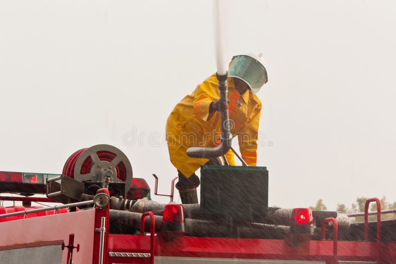 Fireman Work Hard and Smart Stock Image - Image of plant, flight: 27431715