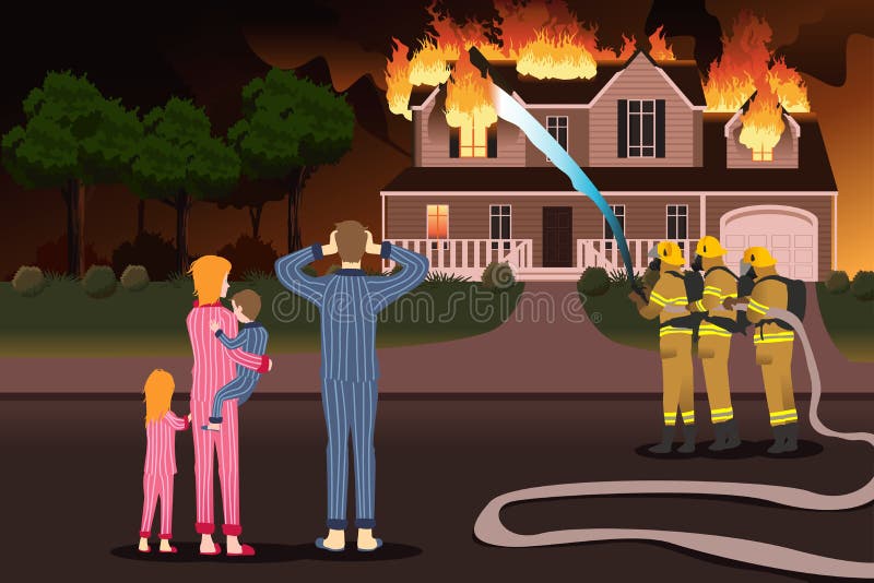 Fireman Putting Out Fire Clipart Png
