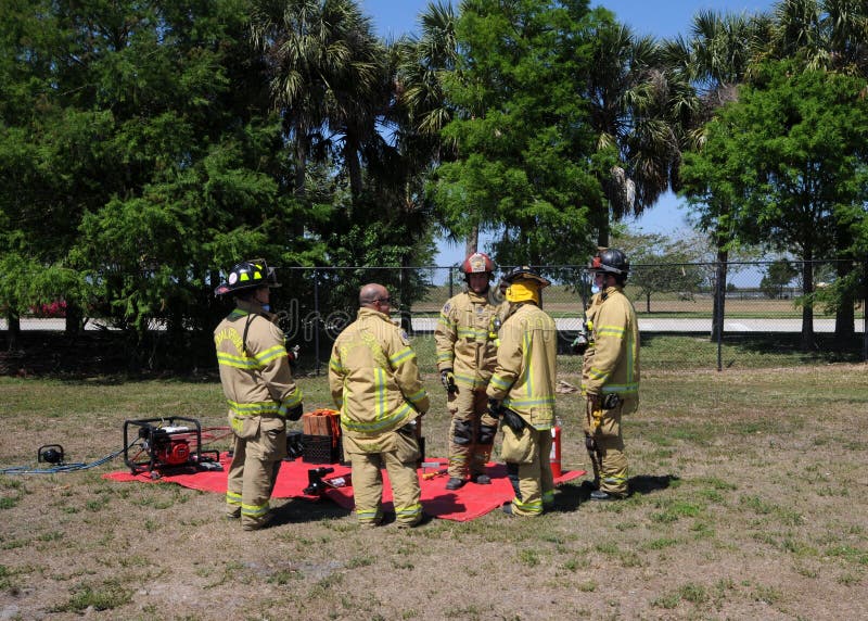 Firemen Training at the New Baltimore Fire Station Editorial Image ...