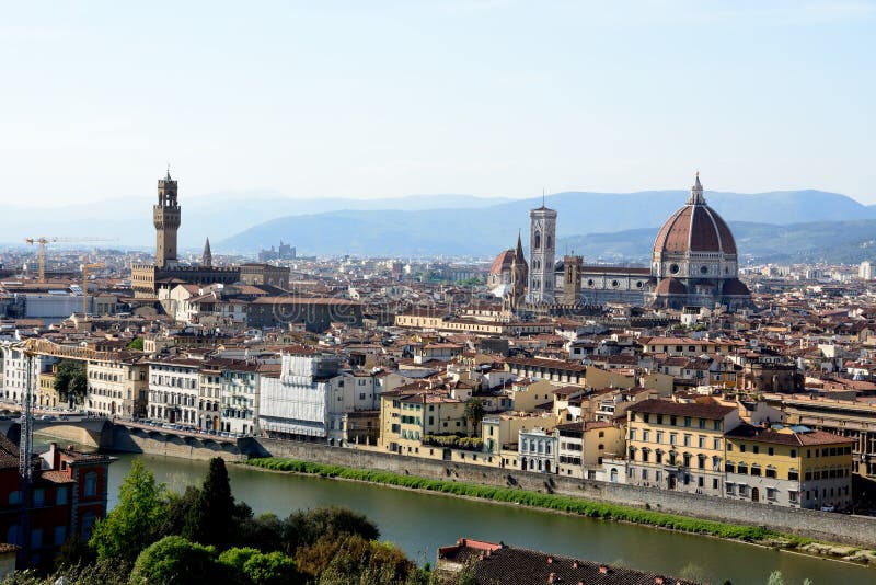 Florence view stock photo. Image of church, dome, cathedral - 53494786
