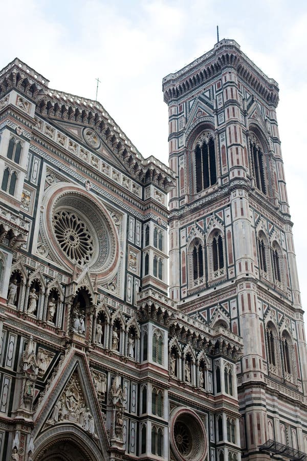 Firenze Square Cathedral View To the Sky Stock Image - Image of italian ...