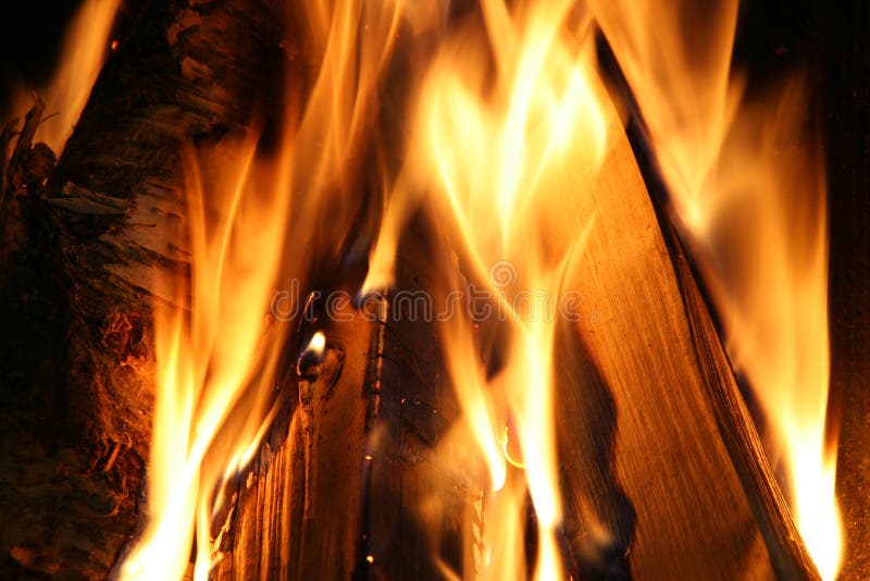 Dancing flames of fire stock image. Image of fireplace - 109681381