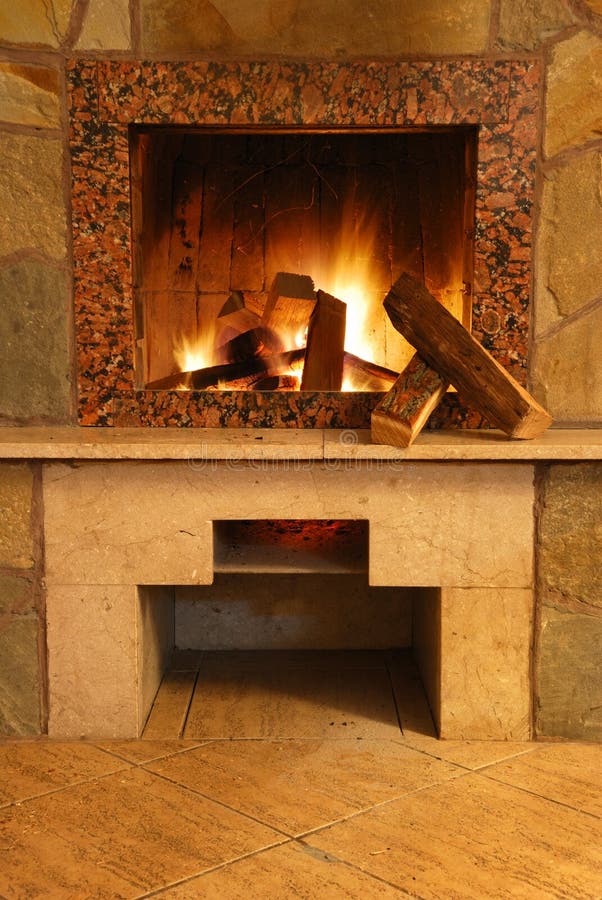 Old fireplace stock image. Image of engraving, brown, knack - 4842613