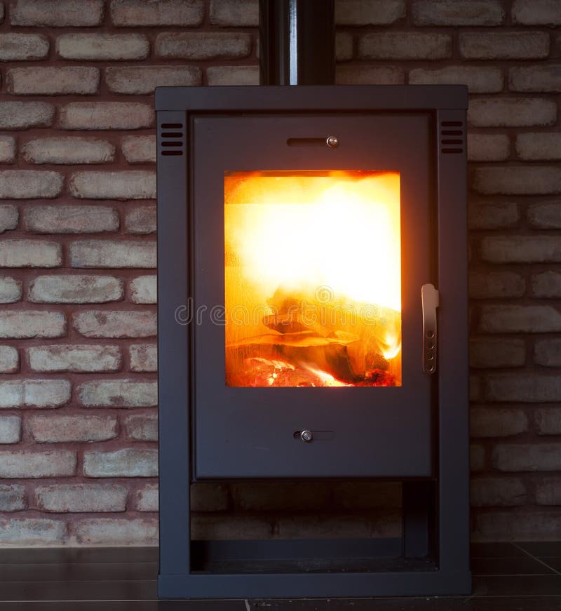 Fireplace stock image. Image of heat, house, orange, residential - 34927005