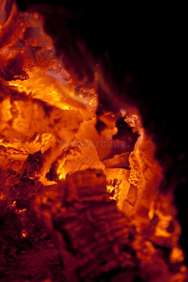 Fireplace ember stock photo. Image of sparks, background - 26560450