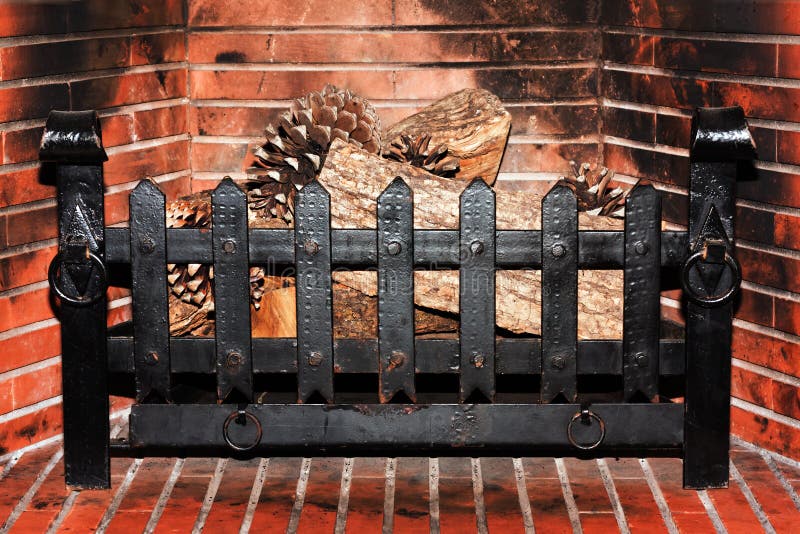 FirePlace with no fire stock image. Image of domestic - 17396609