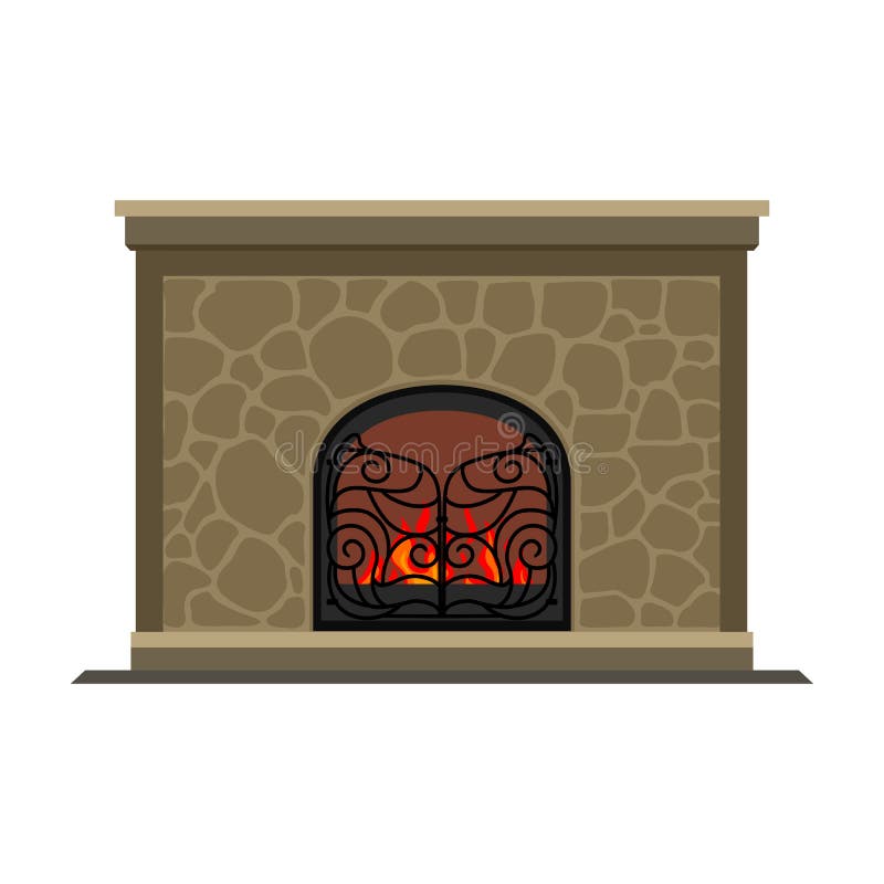 Fireplace Cartoon Stock Illustrations – 20,221 Fireplace Cartoon Stock ...