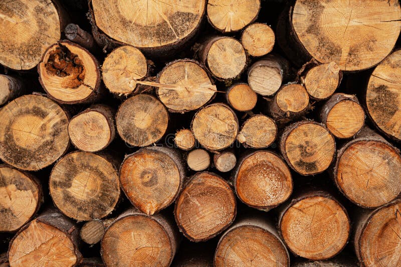 Fireplace Wood Logs Texture Stock Image - Image of design, carpenter ...