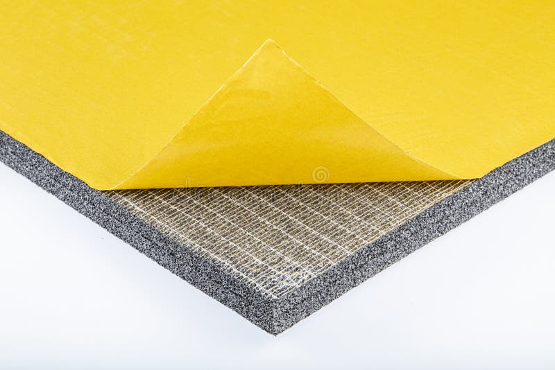 Fireproof Adhesive Auto Sound Insulation Sponge. Acoustic Sponge ...