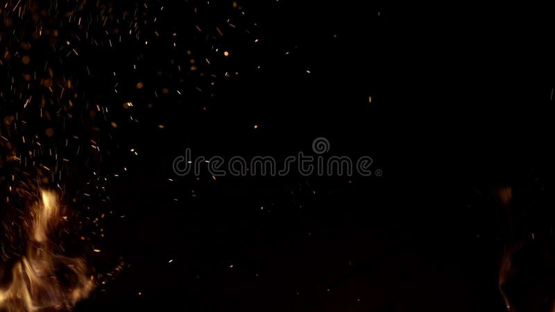 Fires. Blazing Fire. Flames Pattern. Spark and Flame. Flame on Black ...