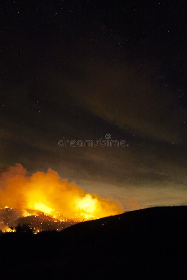 The fires head stock photo. Image of northern, california - 82361410