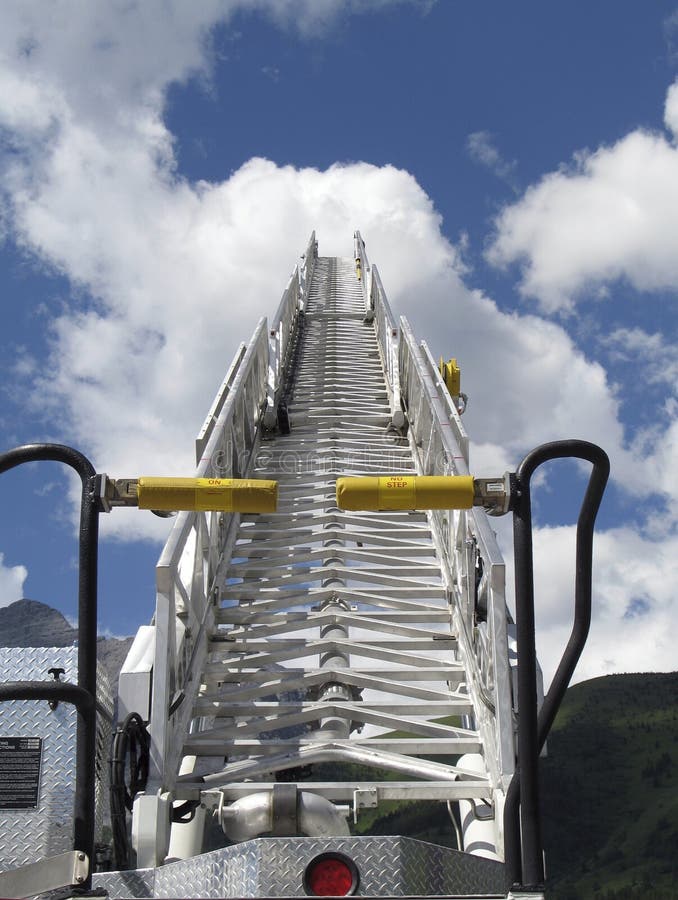 Firetruck ladder stock photo. Image of truck, engine, extension - 7747040