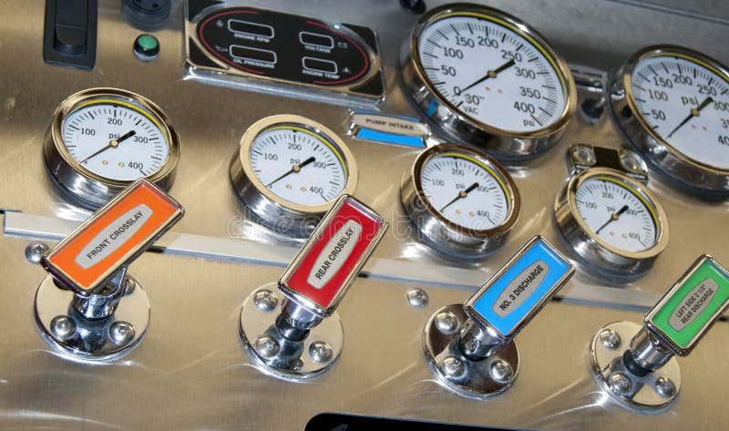 Fire Engine Pump Panel