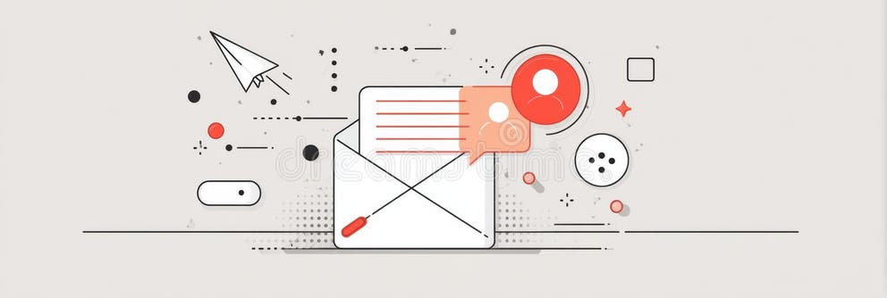 Firewall Blocking Friendly Messages with Digital Illustrations and ...