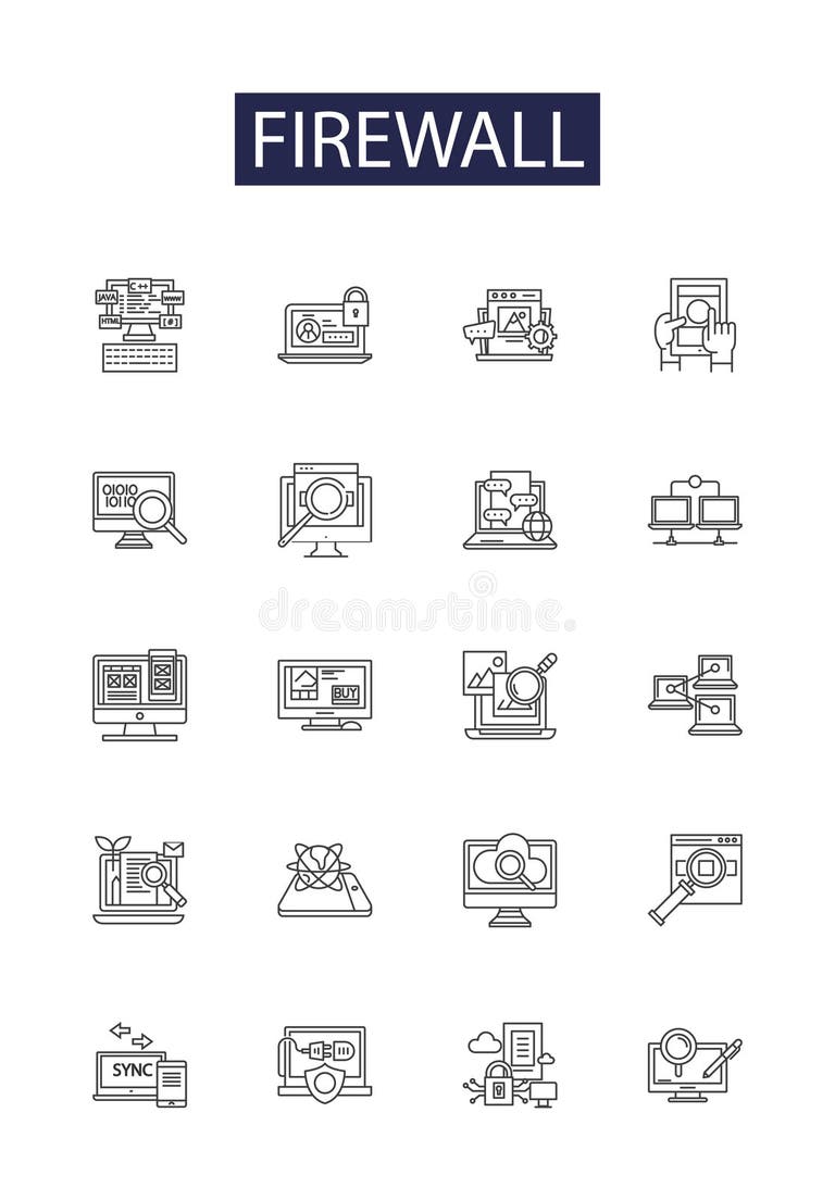 Firewall Signs Stock Illustrations – 2,788 Firewall Signs Stock ...
