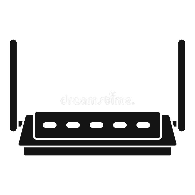 Firewall Router Icon, Simple Style Stock Vector - Illustration of ...