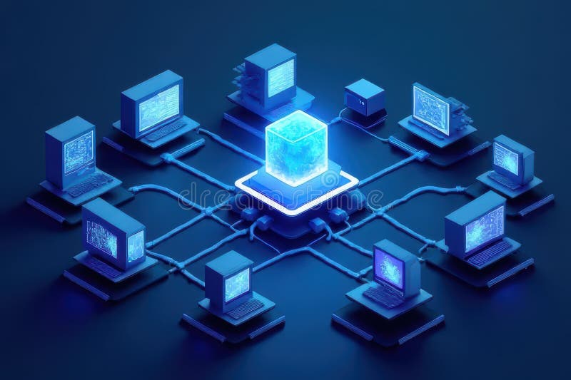Firewall Technologies in Secured Network Architecture Stock ...