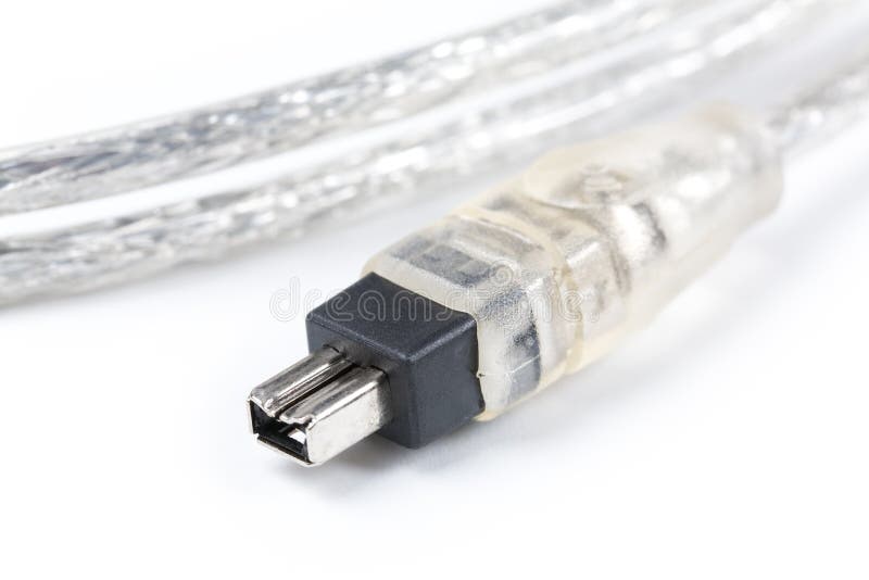 Firewire cable stock image. Image of fire, connect, macro - 5007443