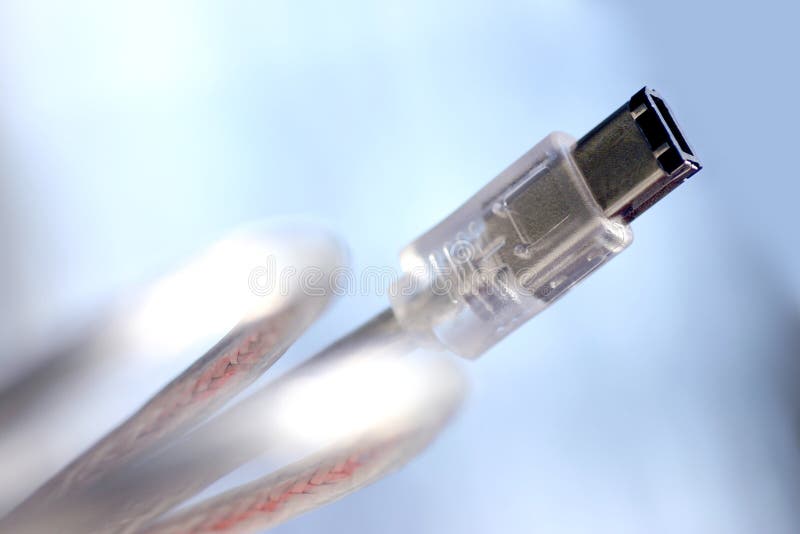 Firewire connection ports stock photo. Image of engineering - 15463618